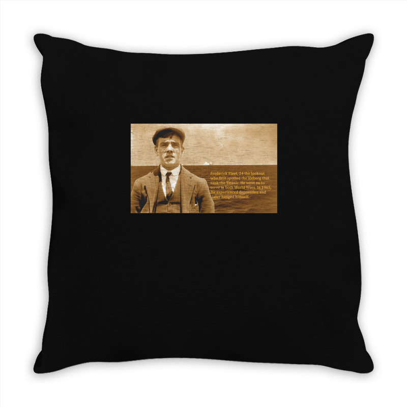 Frederick Fleet The Titanic Lookout Who First Spotted The Iceberg Throw ...