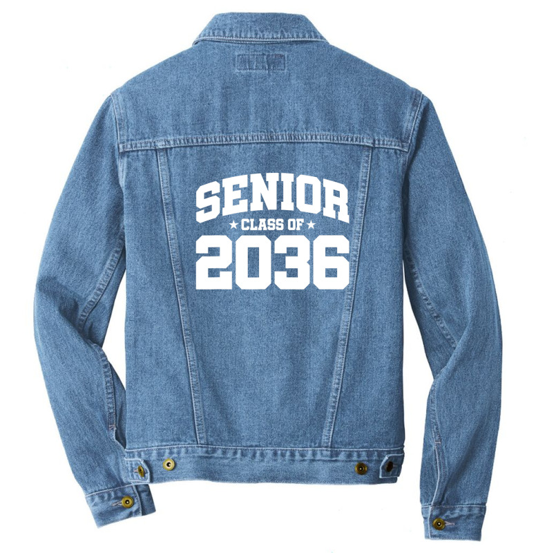Class Of 2036 - Senior Year School Graduation - Senior 2036 Men Denim ...