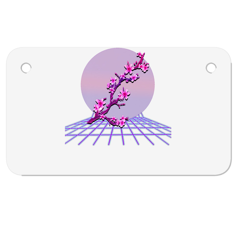 Japanese Purple Sakura Flower Blossom Cherry Retro Vaporwave Premium ...