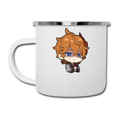 Custom Genshin Impact Childe Chat Emote Chibi 1 Camper Cup By Jemmalyna ...