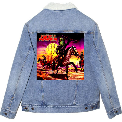 Budgie Classic 80s Travel Unisex Sherpa-lined Denim Jacket By ...