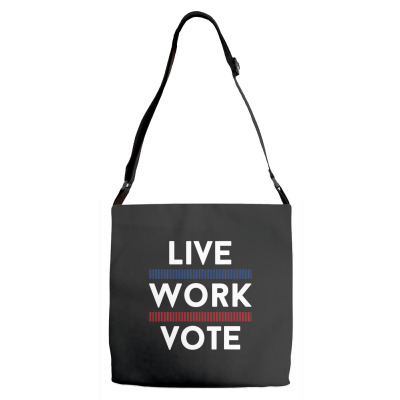Live Work Vote 2024 Voter Us Election Political Apparel Adjustable ...