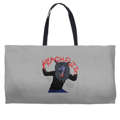 Creep Hq Peachfuzz Werewolf Mask Pose Weekender Totes By Dogoijzeru ...