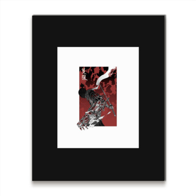Wolf With Katana Sekiro Graphic T Friend Metal Print Vertical By ...