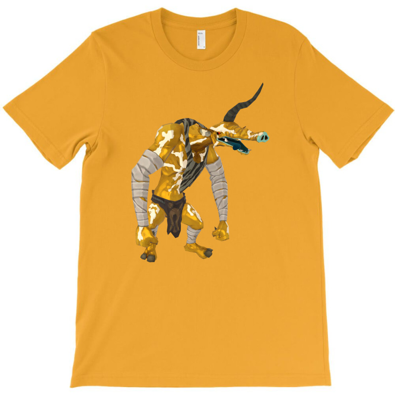 Custom Golden Moblin T-shirt By Badprisoner05 - Artistshot