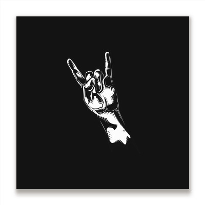 Metal Hand Sign Rock And Roll Dad T Essential Heavy Metal Devil Rock ...