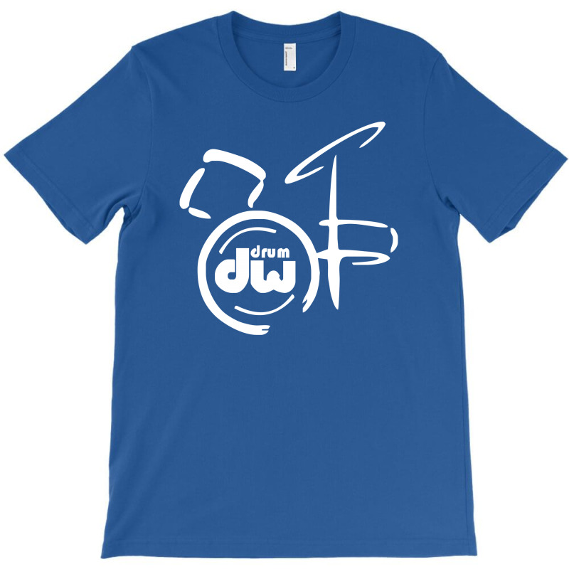 Custom Dw Drum Music Instrument Logo T-shirt By Cuser388 - Artistshot
