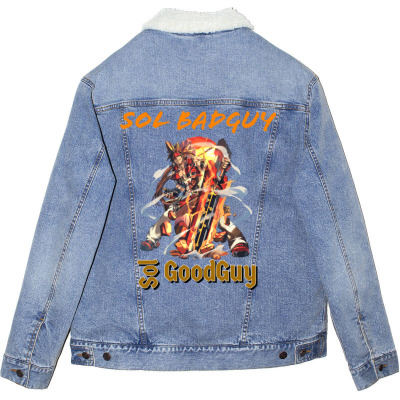 Sol Badguy Sol Goodguy Guilty Gear Strive Unisex Sherpa-lined Denim ...