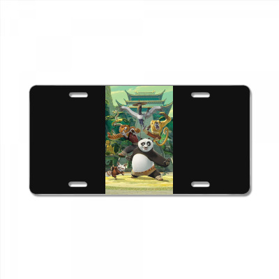 Kung Fu Panda Original License Plate By Loraineseria - Artistshot