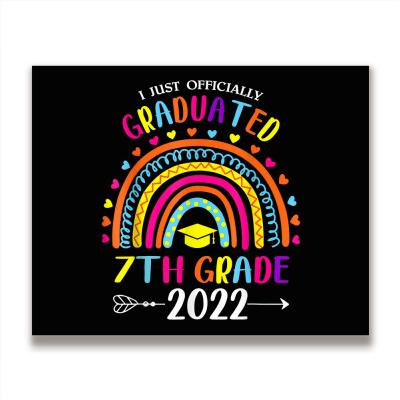 Officially Graduated 7th Grade Graduation Class Of 2023 T Shirt Metal ...
