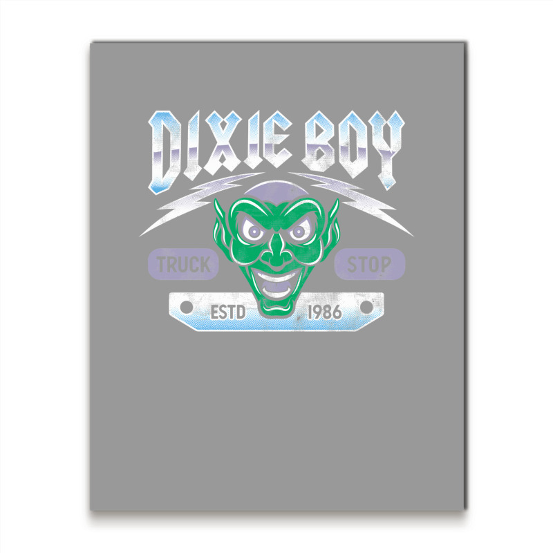 Dixie Boy Truck Stop Maximum Overdrive Vintage Horror Metal Print ...