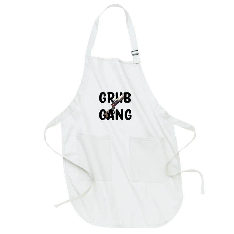 Rust Grub Double Barrel Shotgun Gang Funny Full-length Apron By ...