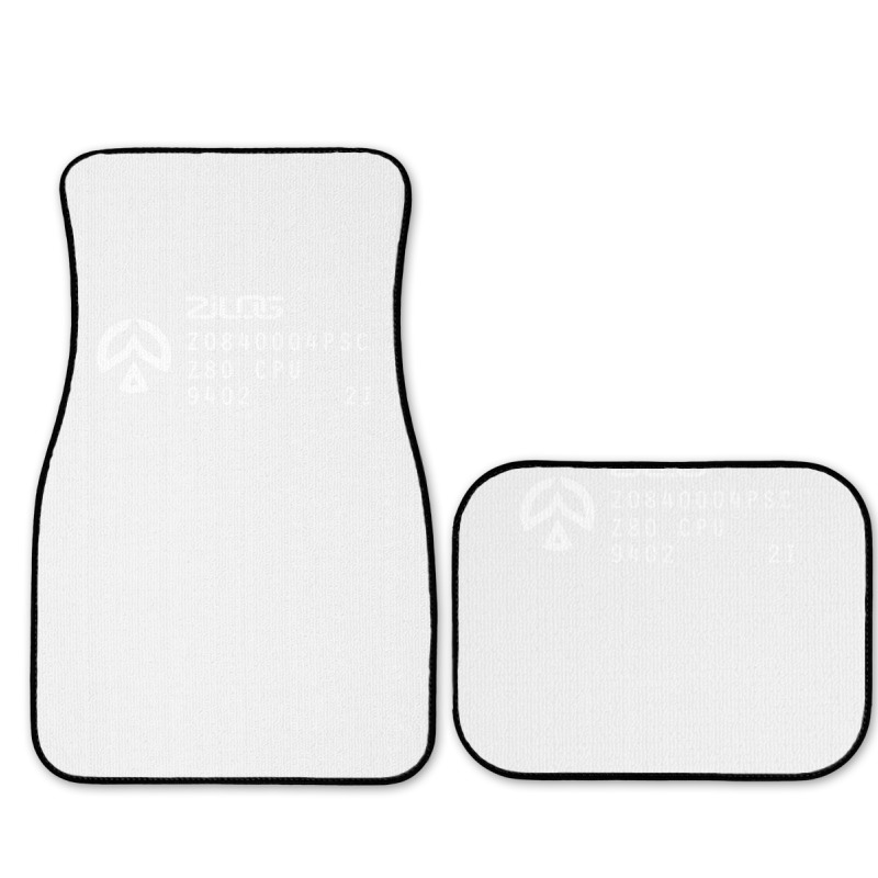 Vintage Zilog Z80 Microprocessor Markings Full Set Car Mats By ...