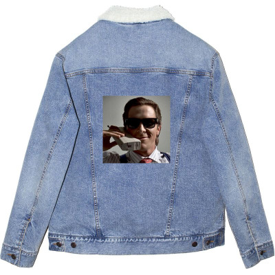 Custom Patrick Bateman Calling - American Psycho Meme Unisex Sherpa ...