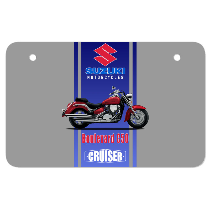 Custom Graphic Design Apparel Of Boulevard C50 3 Atv License Plate By ...