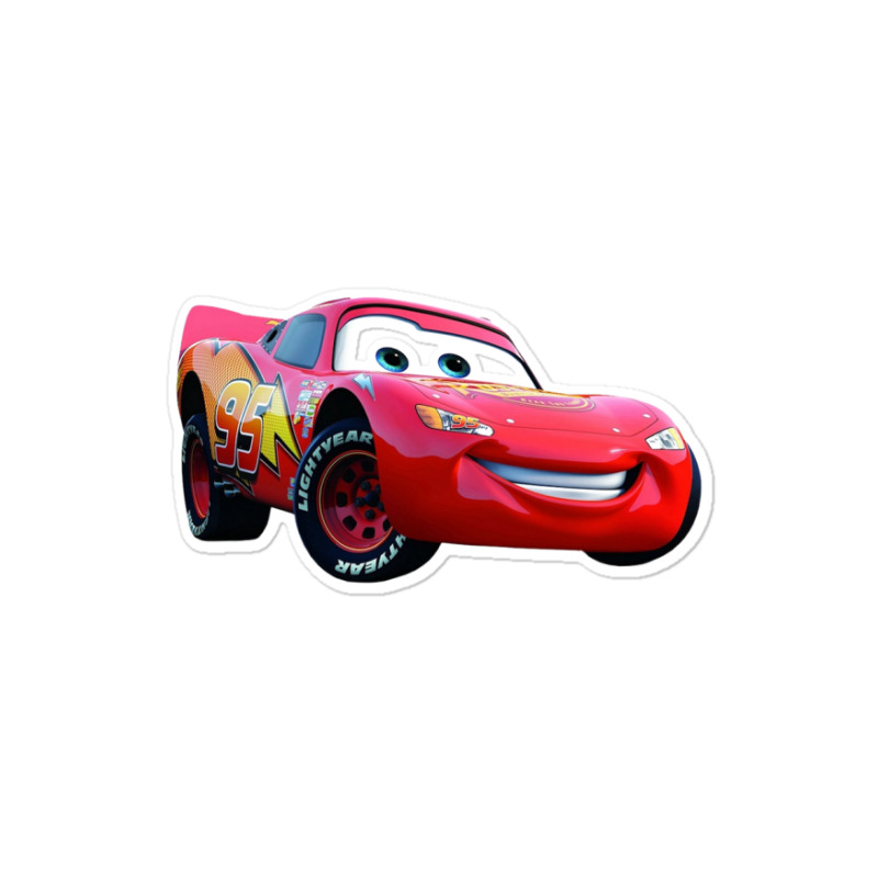 Lightning Mcqueen Sticker By Leannedoyle - Artistshot