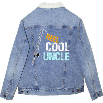 Custom Mens Reel Cool Uncle Graphic Uncle Gift From Niece Or Nephew ...