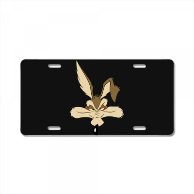 Wile E. Coyote License Plate By Longdanouj - Artistshot