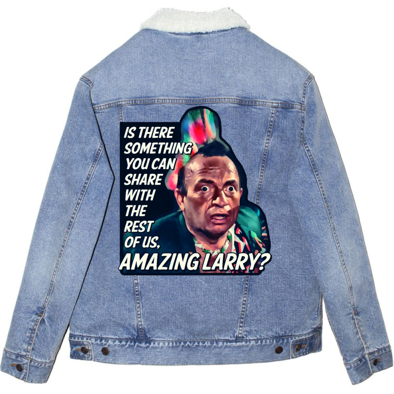 Amazing Larry Pee Wee’s Big Adventure Unisex Sherpa-lined Denim Jacket ...