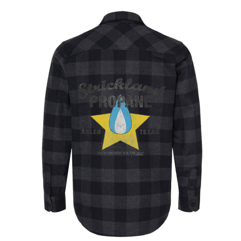Custom King Of The Hill Strickland Propane Arlen, Tx Flannel Shirt By ...