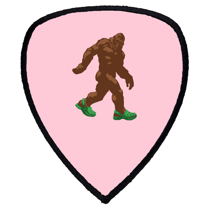 Custom Bigfoot Wearing Crocs 70s Shield S Patch By Kafalimusona3 ...