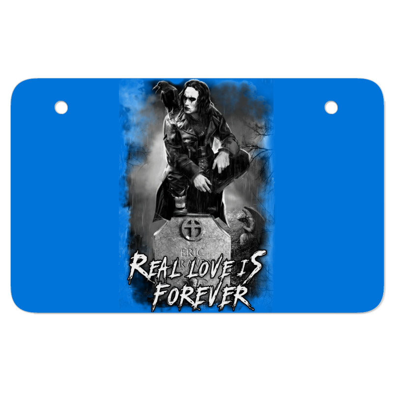 Eric Draven Real Love Is Forever Atv License Plate By Vanasasunilan ...