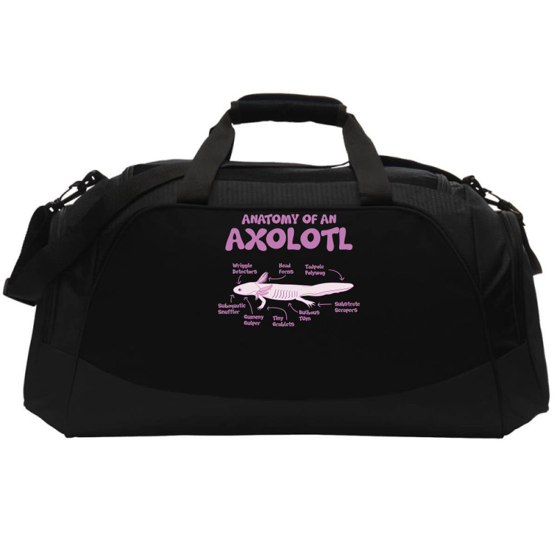 Anatomy Of An Axolotl Axolotls Biology Diagram Active Duffel By ...
