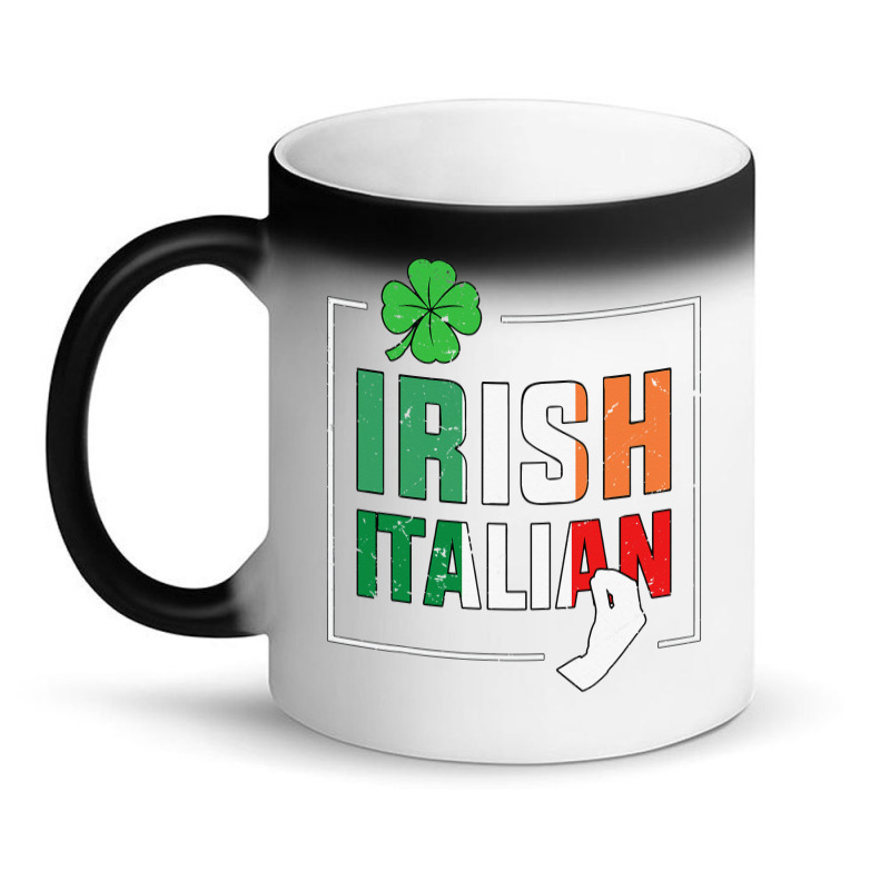 Half Irish Half Italian Irish Italian Flag Magic Mug By Lauuptees ...