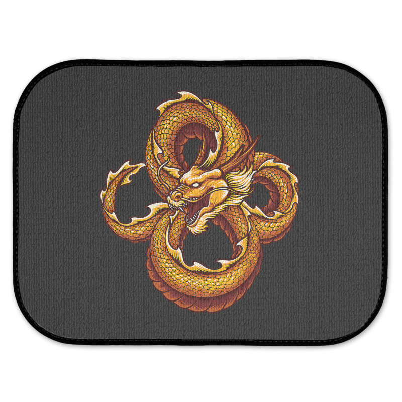 Chinese Dragon Japanese Art Tokyo Dragon Asia Tatt Rear Car Mat By ...