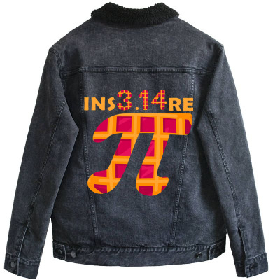 Funny Pi Day Inspire Nerd Geek Math Pie 3.14 Nerdy Unisex Sherpa-lined ...