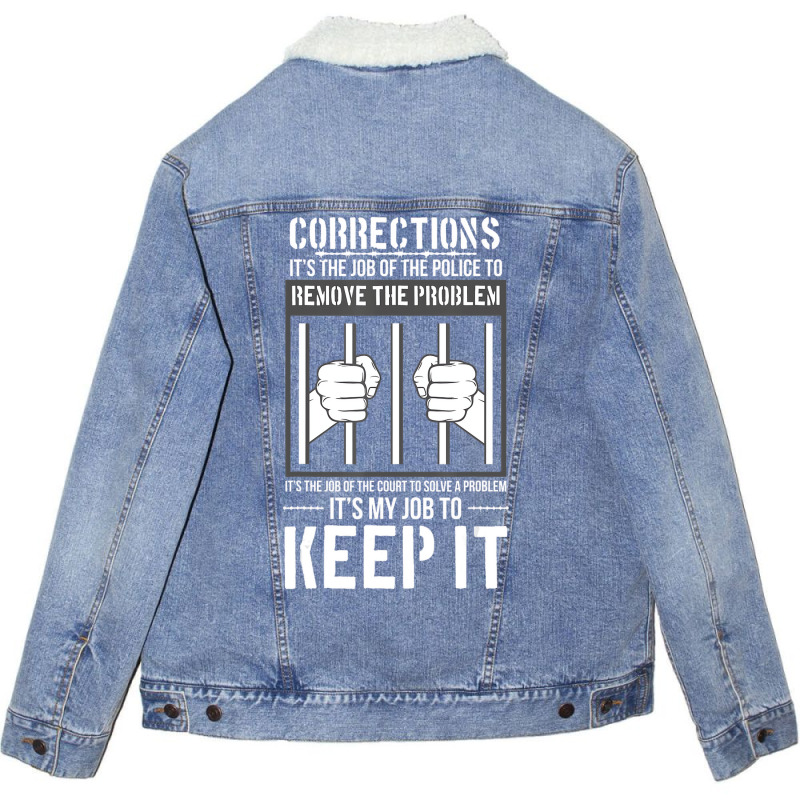 Keep It Correctional Officer Corrections Officer T Unisex Sherpa-lined ...