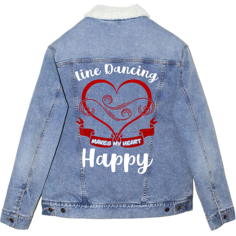 Line Dancing Performer Choreographed Group Dance T Unisex Sherpa-lined ...
