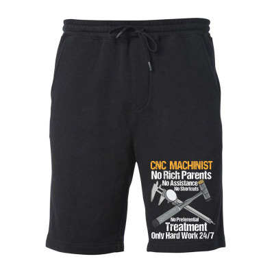 Cnc Machinist No Rich Parents No Assistance No Sho Fleece Short By ...