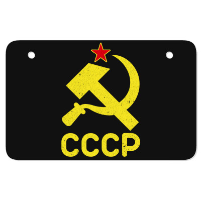 Hammer Sickle Star Cccp Pride Russia Ussr Soviet U Atv License Plate By ...