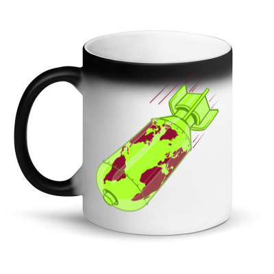 World Bomb Heading For A Disaster Nostalgia Magic Mug By Ornekplisisu ...
