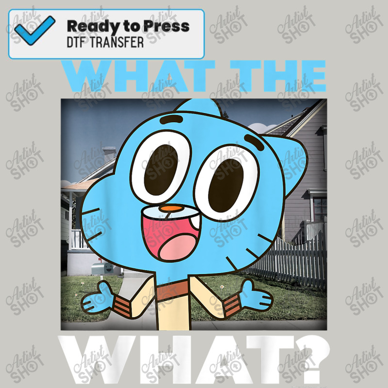 Cn The Amazing World Of Gumball What The What Portrait Dtf Transfer By ...