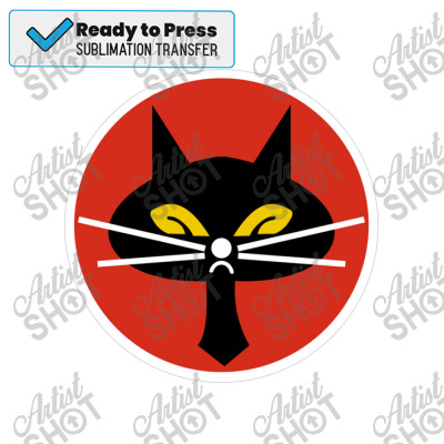 Black Cat Squadron Taiwanese U 2 Spy Plane Emblem Sublimation Transfer ...