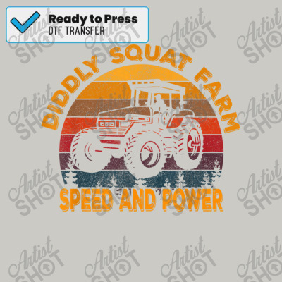 Diddly Squat Farm Speed And Power Tractor Vintage 1 Dtf Transfer By ...