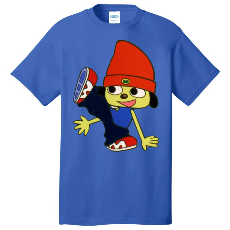 Custom Parappa The Rapper Rap 12 Basic T-shirt By Lisaburlingame ...