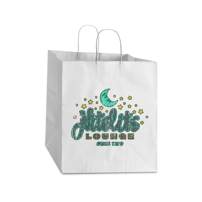 Nitelite Lounge Seattle, Dive Bar Take Out Paper Bag - 14 X 10 X 15 1/2 ...