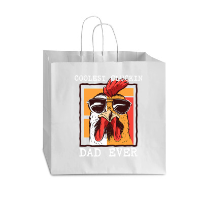 Chicken Chick Mens Coolest Cluckin Dad Rooster Chicken Father Cool Dad ...