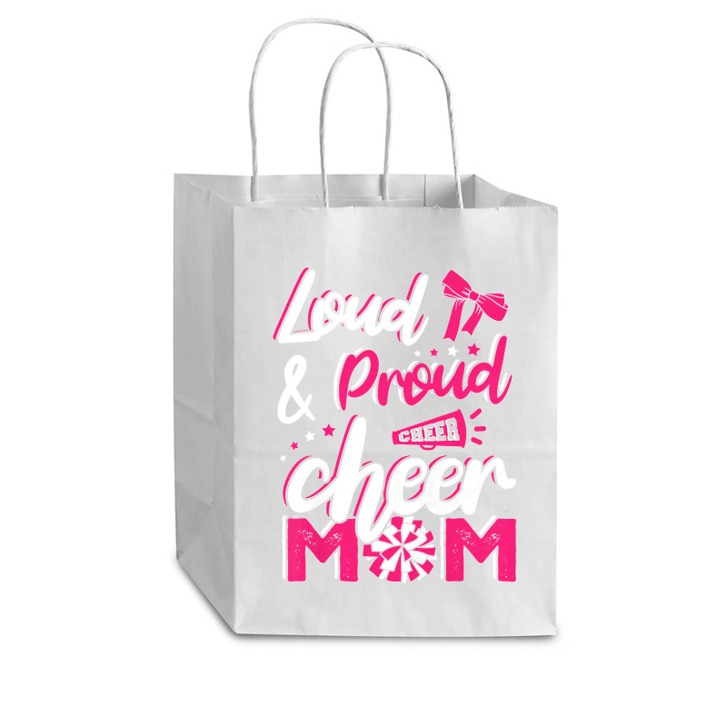 Womens Loud And Proud Cheer Cheer Mom Cheerleading Cheerleader Premium ...