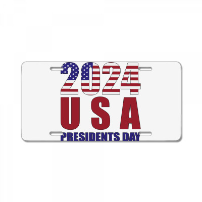 Presidents Day 2024 License Plate By Mv. Design Art - Artistshot