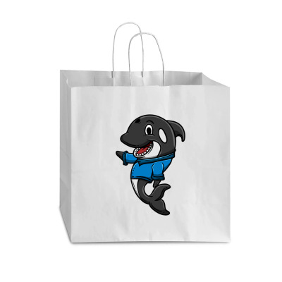 Cute Anthropomorphic Human-like Cartoon Character Orca In Clothes Vogue ...