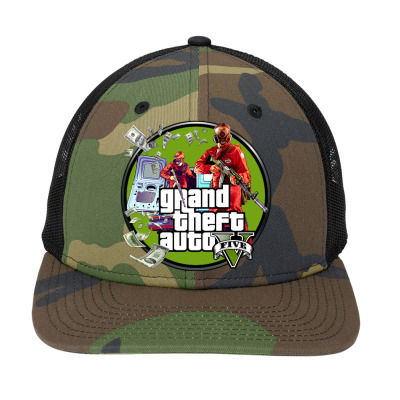 Grand Theft Auto Snapback Trucker Cap By Coşkun - Artistshot