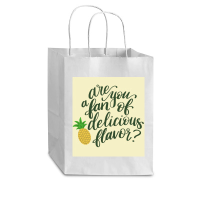 Psych Are You A Fan Of Delicious Flavor Poster Girl Cub Paper Bag - 8 X ...