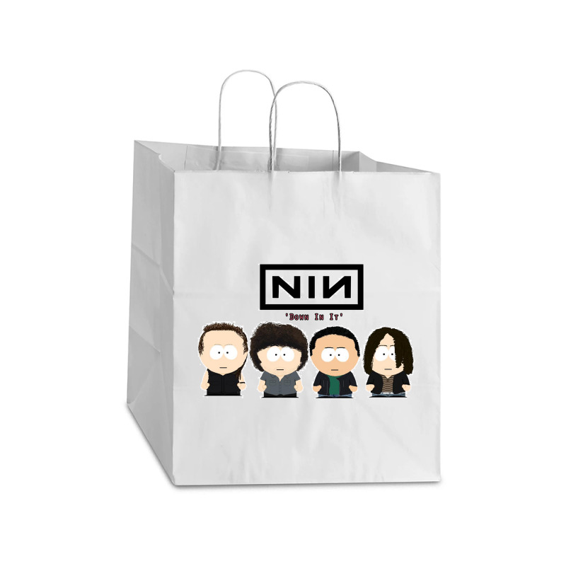 Trent Reznor The Downward Spiral Atticus Ross Take Out Paper Bag - 14 X 10 X 15 1/2 By Horasidom ...
