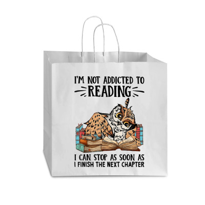 Im Not Addicted To Reading I Can Stop As Soon As Owl Book 1 Vogue Paper ...