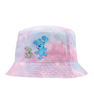 Blues Clues Blues Clues Get A Clue Tie Dyed Bucket Hat By Manusiaular ...