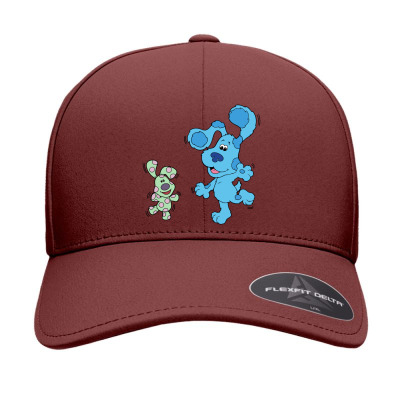 Blues Clues Blues Clues Get A Clue Seamless Cap By Manusiaular - Artistshot